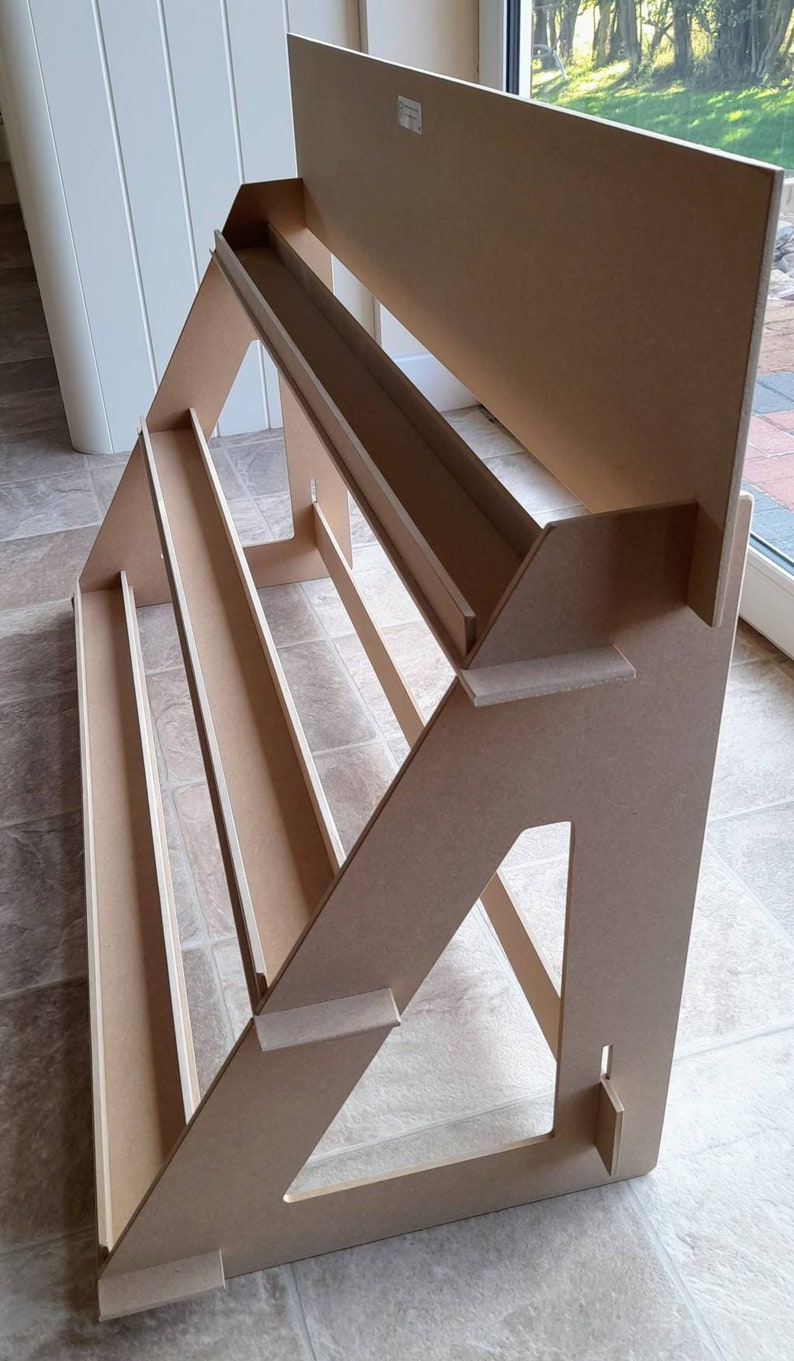 Display Stand (3 Shelf). Designed to Hold 9 Ikea Style Box Frames, but ...
