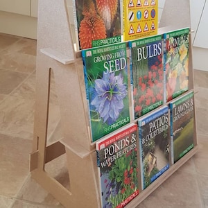 A5 Display Stands - 3 Shelf Version for A5 (portrait) Sized Books ...