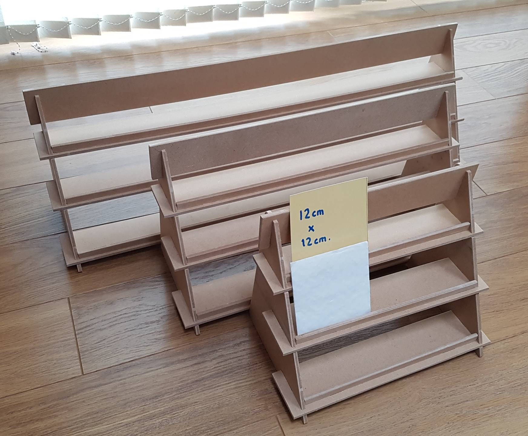 Display Stand 3 Shelf Version Flat Pack Ideal for Craft - Etsy UK