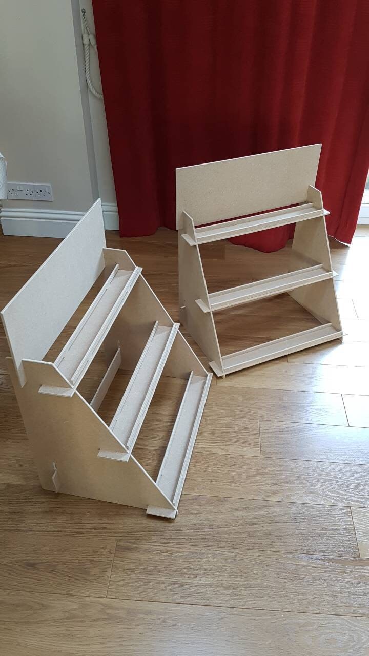 Display Stand 3 Shelf. Designed to hold 6 Ikea style box | Etsy