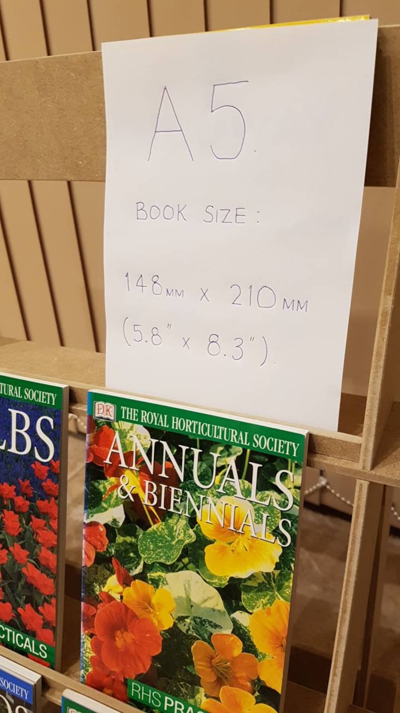 A5 Display Stands 3 Shelf Version for A5 portrait Sized - Etsy UK