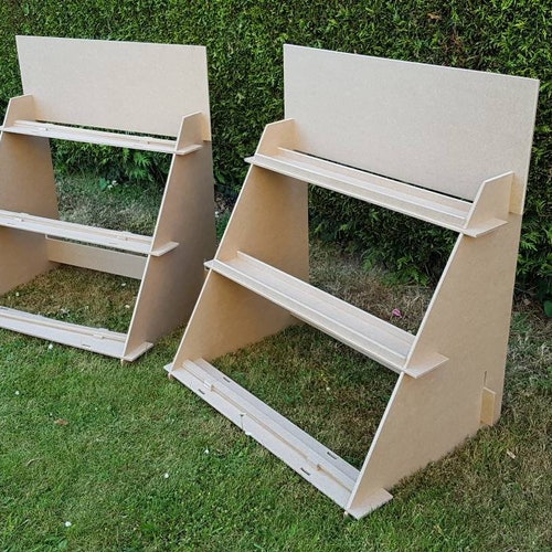 Display Stand 2 Shelf. Designed to Hold 4 Ikea Style Box | Etsy UK