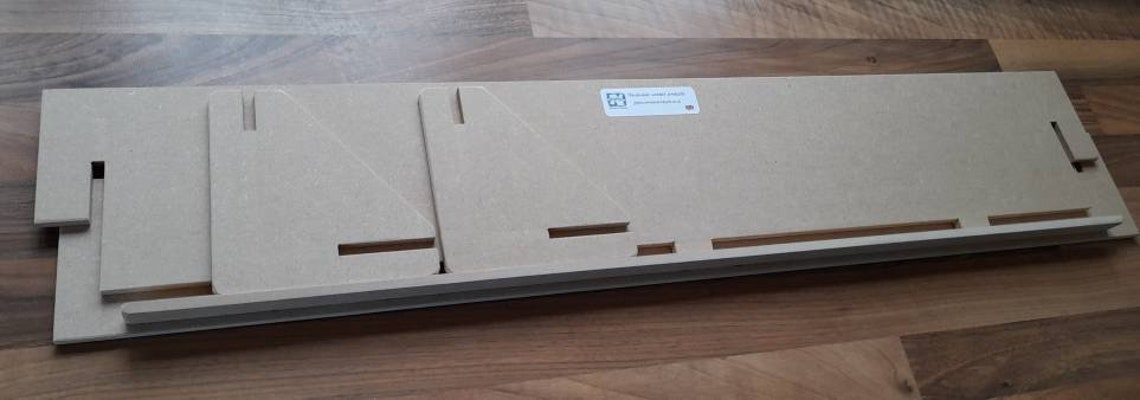 Display Stand Single Tier Shelf Flat Packing Ideal for - Etsy UK