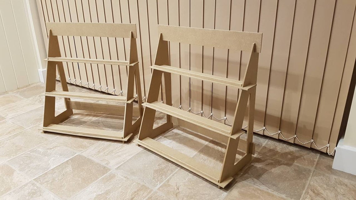 A5 Display Stands - 3 Shelf Version for A5 (portrait) Sized Books ...