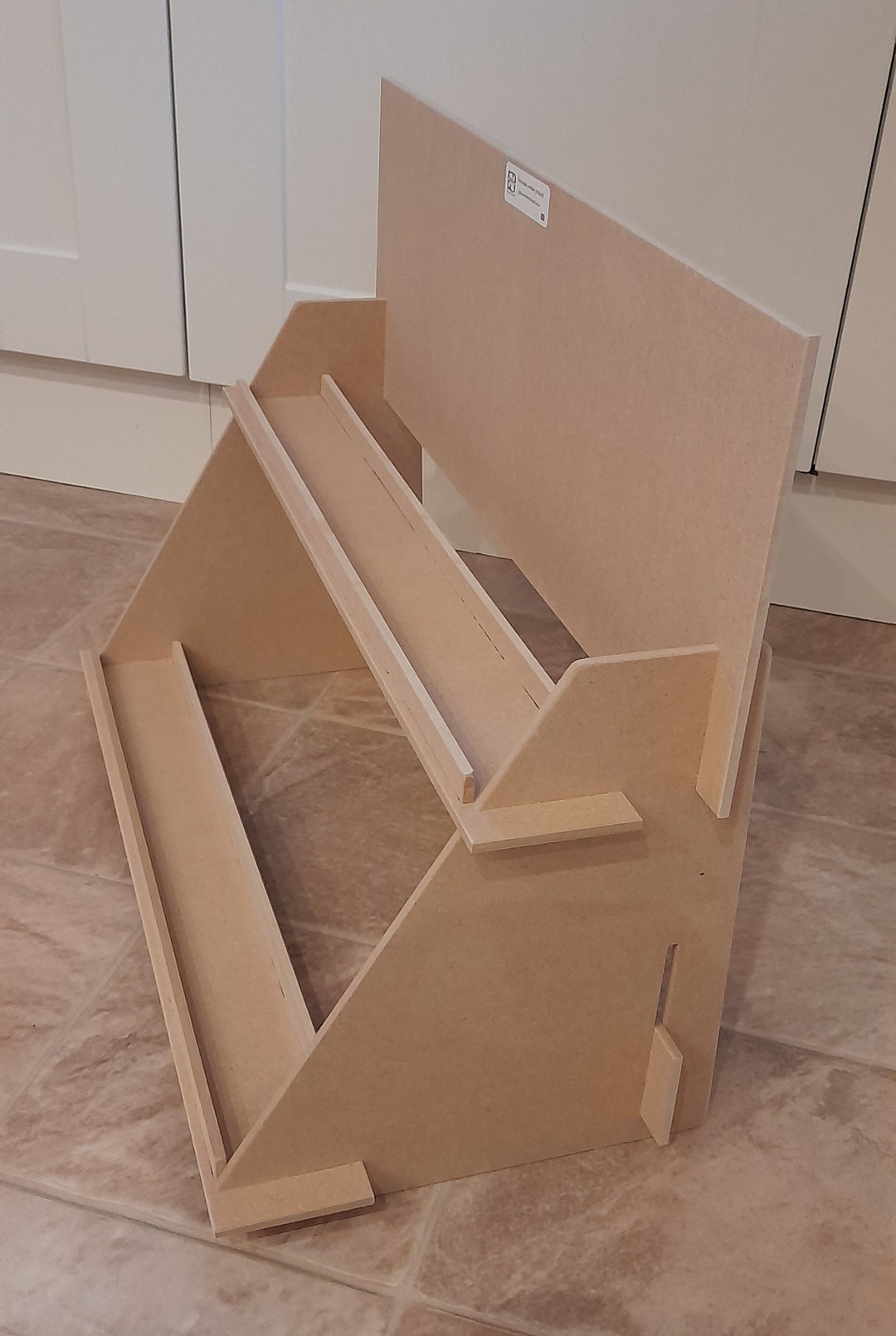 Display Stand (2 Shelf). Designed to Hold 4 Ikea Style Box Frames, but ...