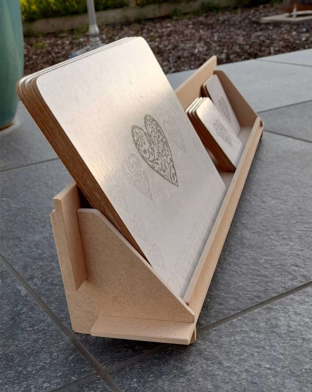 Display Stand Single Tier Shelf Flat Packing Ideal for Craft Fairs Can ...