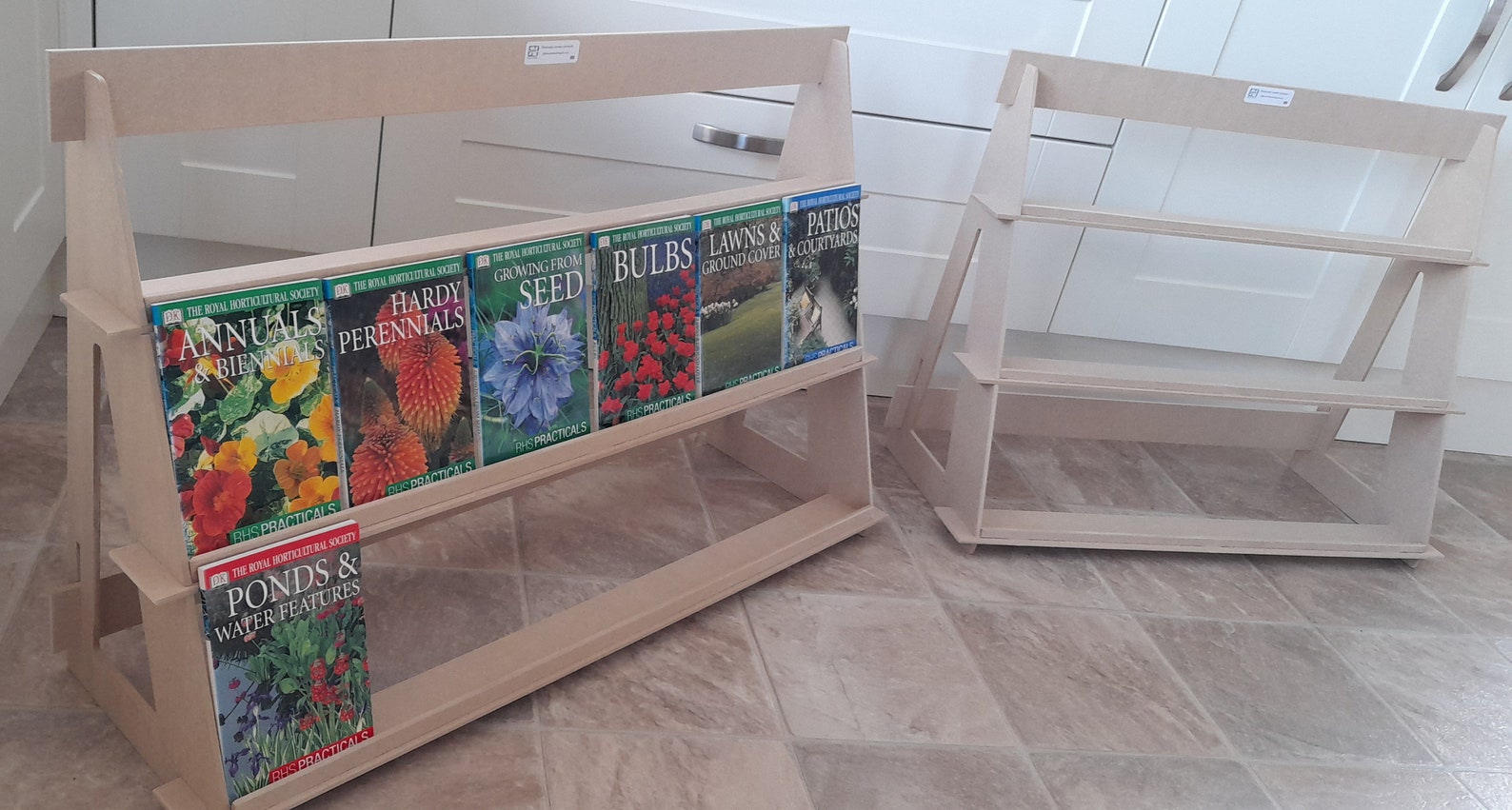 A5 Display Stands - 3 Shelf Version for A5 (portrait) Sized Books ...