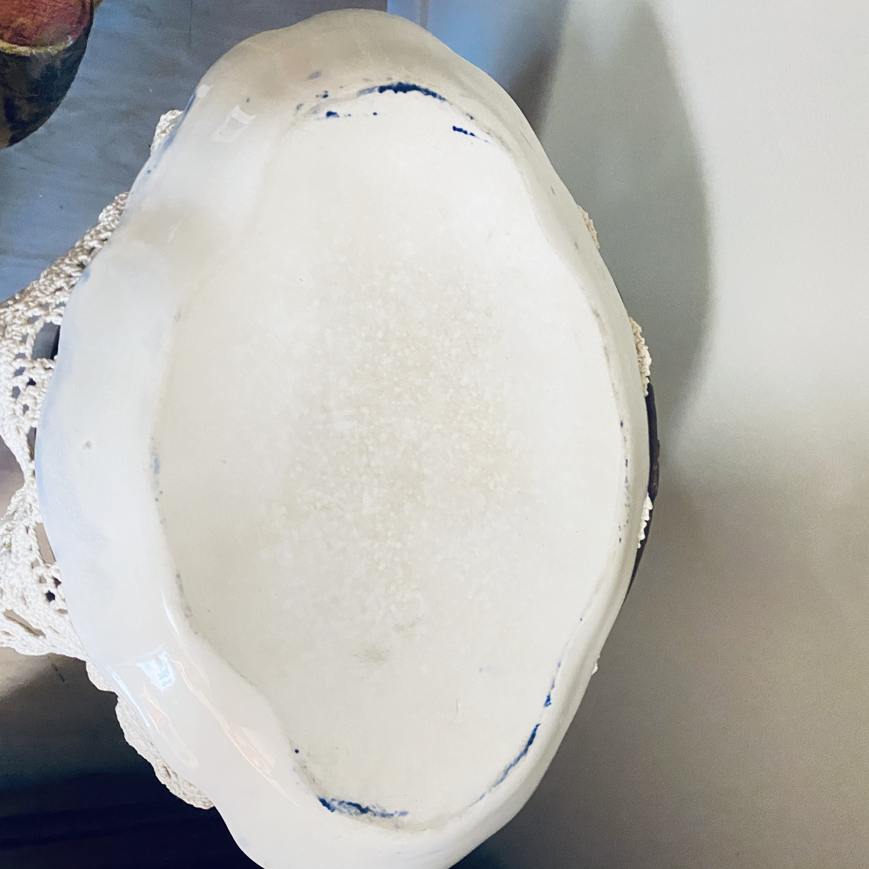 Antique Flow Blue Small Tray - Etsy