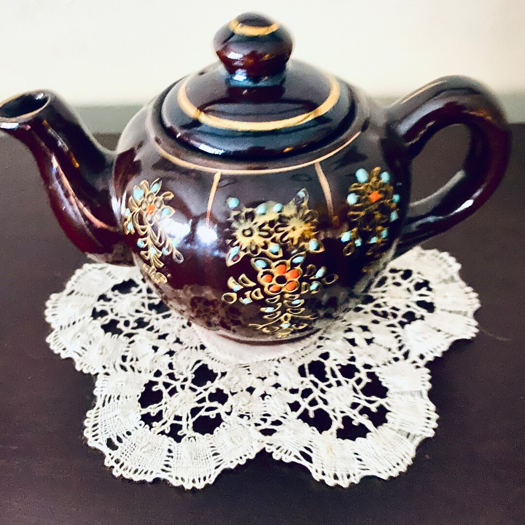 Japanese Red Ware Teapot for One - Etsy
