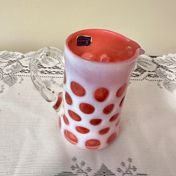 Dot Glass Pitcher - Etsy