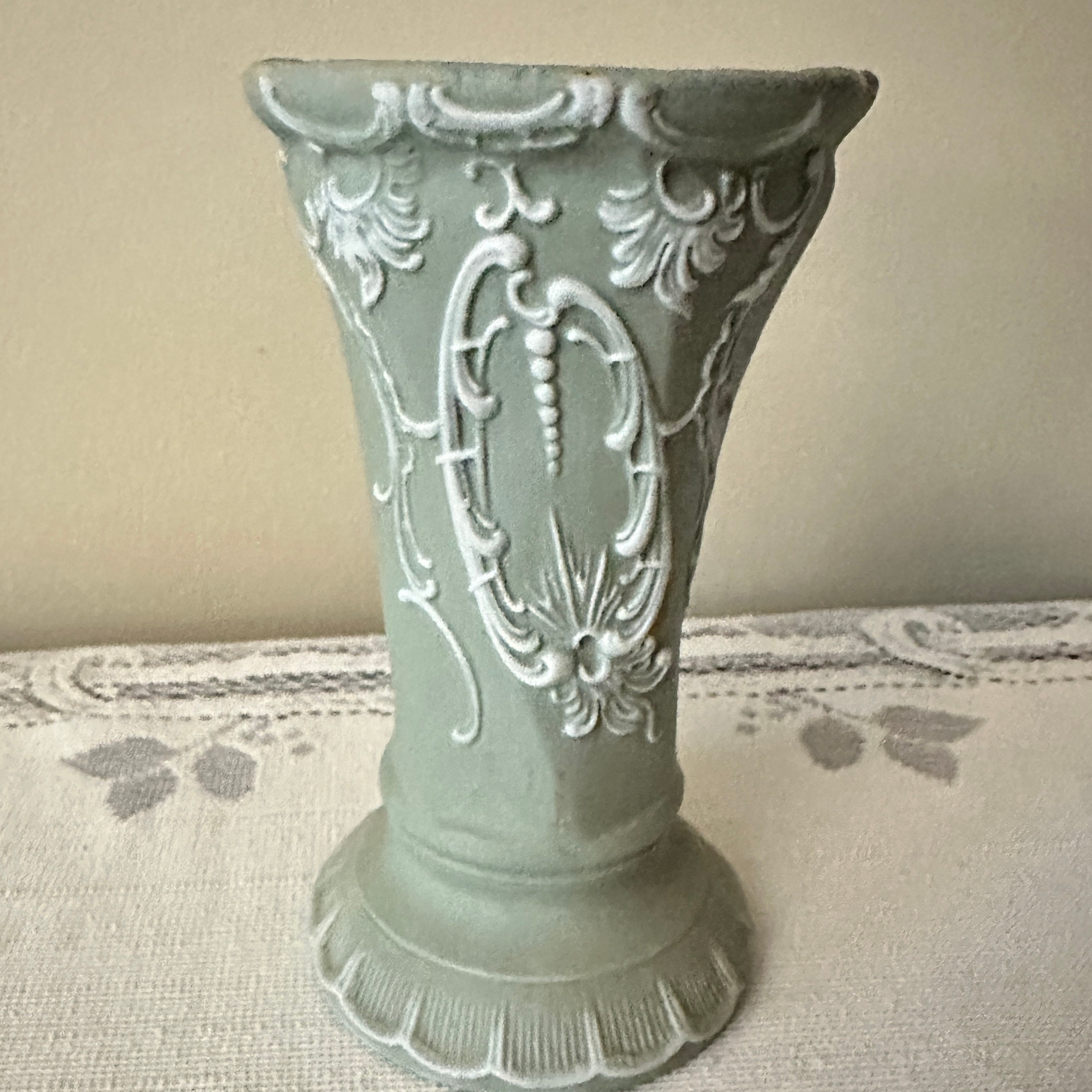 Antique German Jasper Ware Vase - Etsy