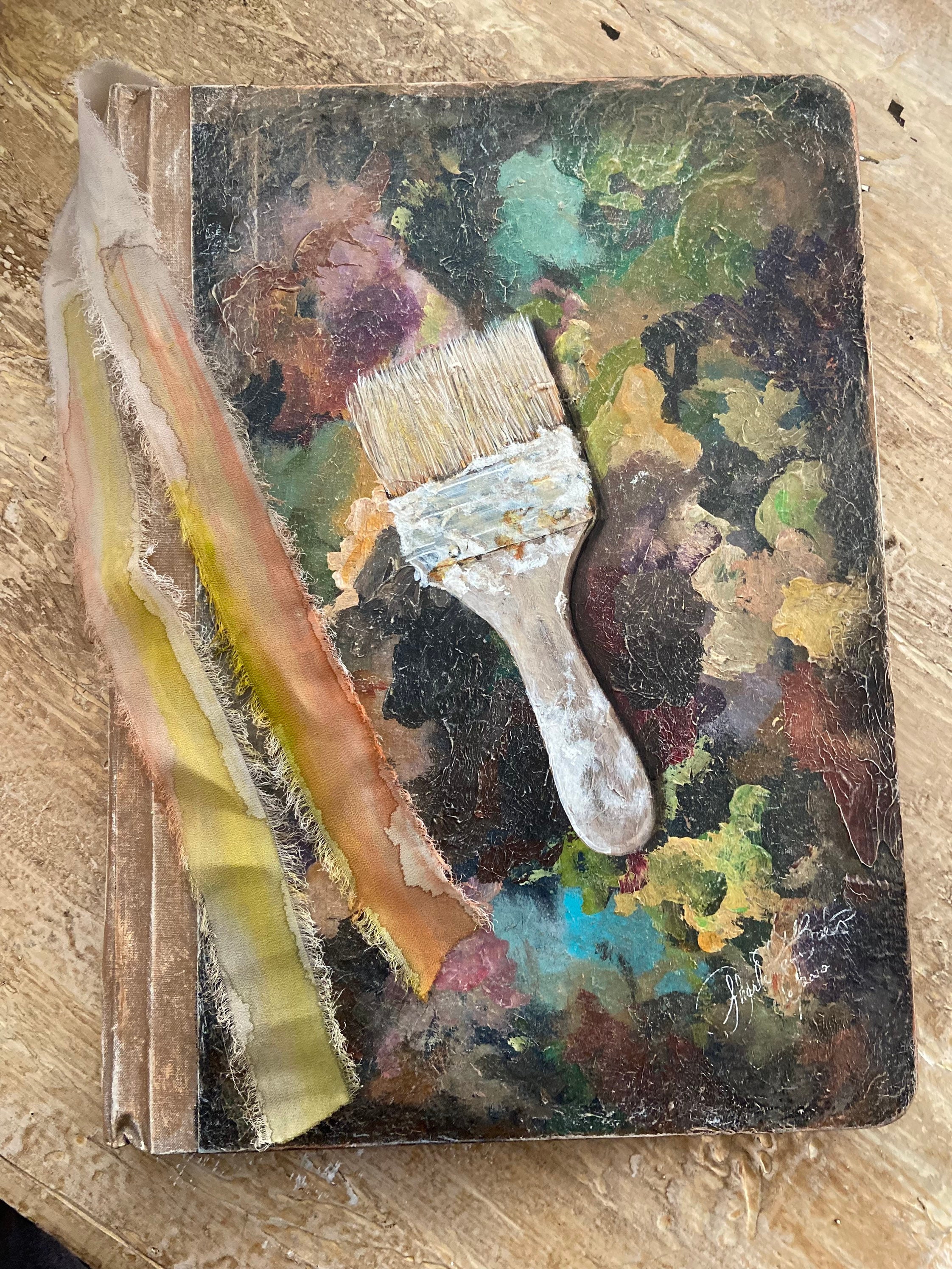 Hand Painted Artist Journal - Etsy