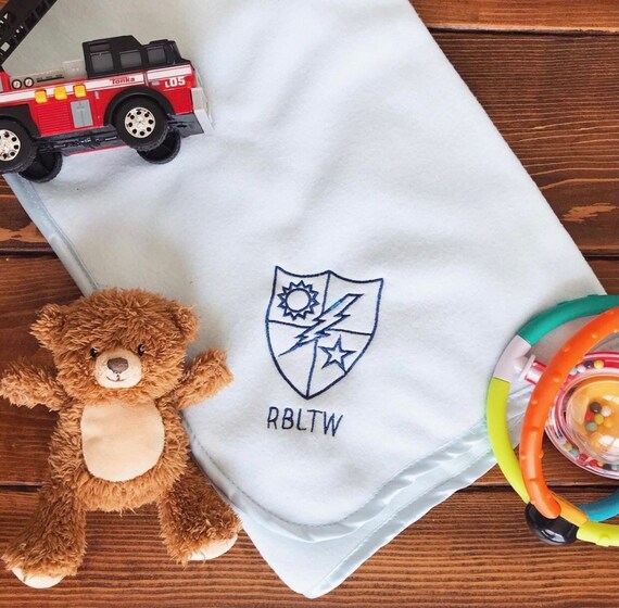 Ranger Regiment Baby Blanket/ Army Unit Insignia Baby Blanket | Etsy
