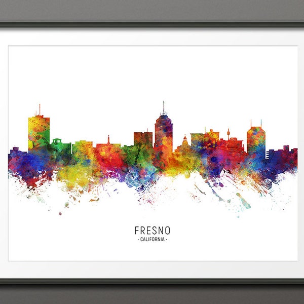 Fresno Poster - Etsy
