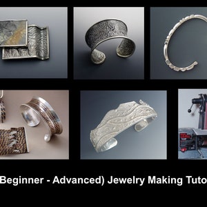 Five Metal Jewelry Making Tutorials - Beginner to Advanced Techniques ...