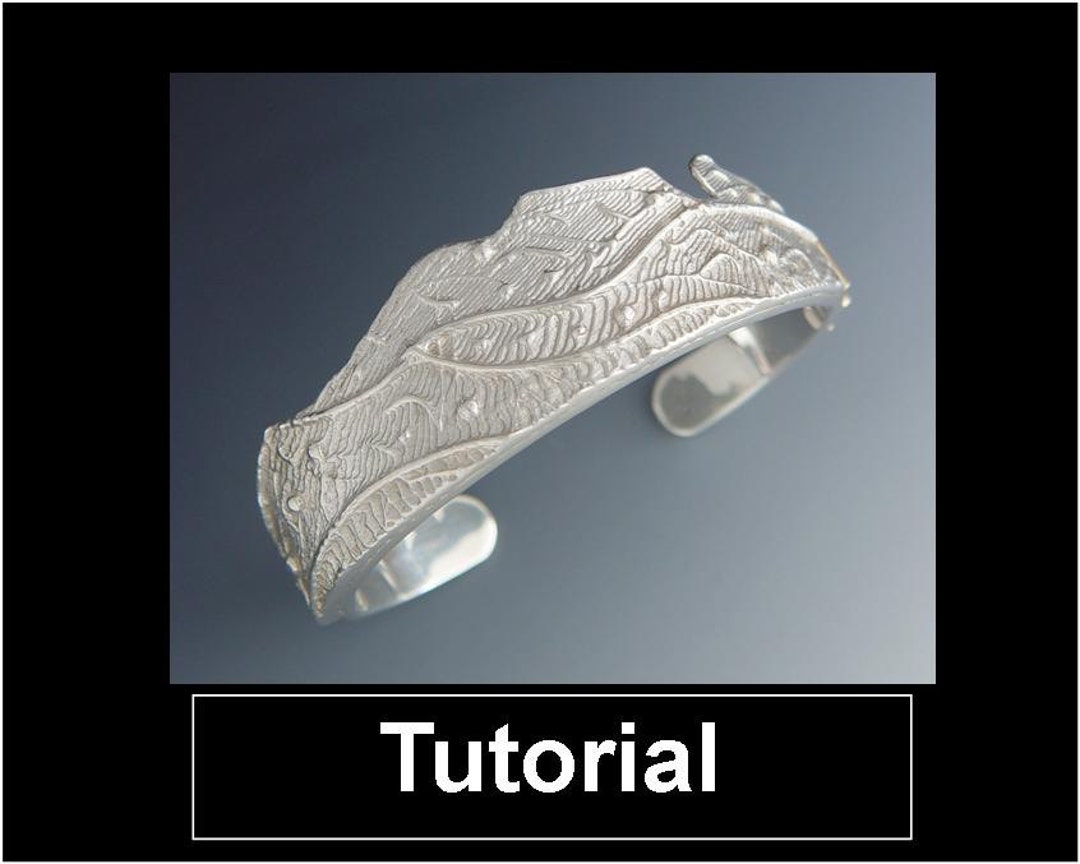 Cuttlebone Casting Tutorial: Textured Metal Jewelry Making (digital ...