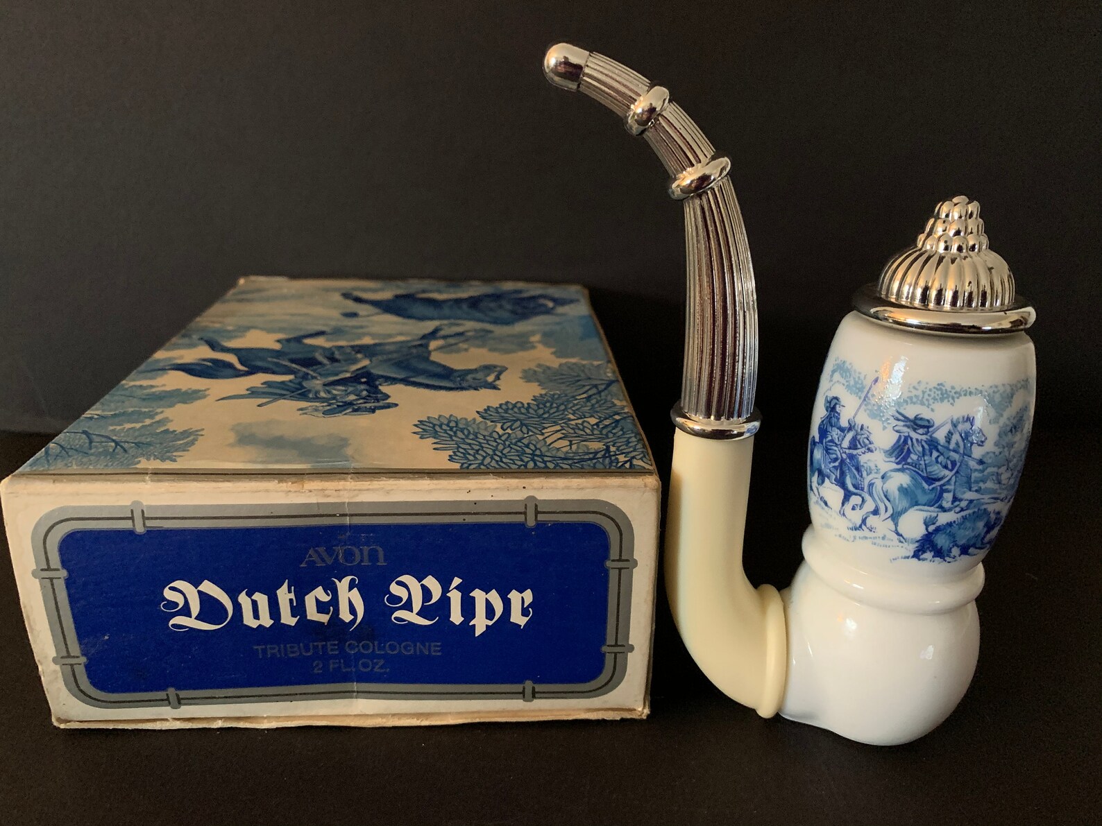Dutch Pipe Replica Delft Style Retro AVON tai Winds Cologne for Men ...