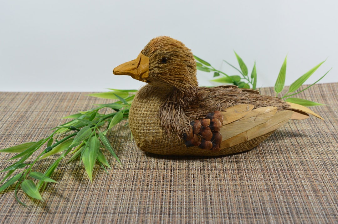 Dad's Father's Day Gift 2 Artificial Ducks-vtg Waterfowl Décor-woodland ...