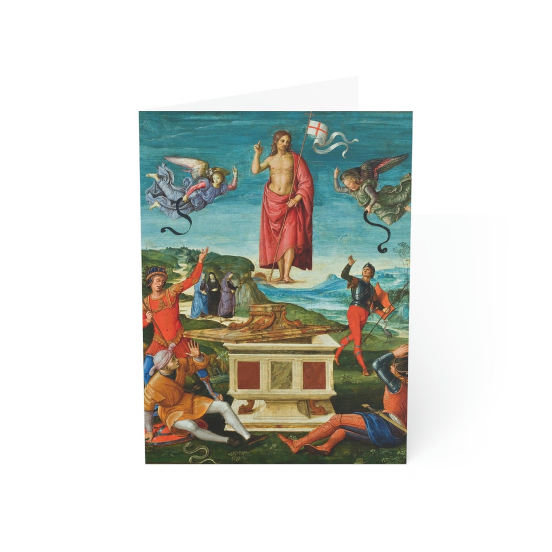 Resurrection Easter Greeting Cards 1 10 30 and 50pcs - Etsy