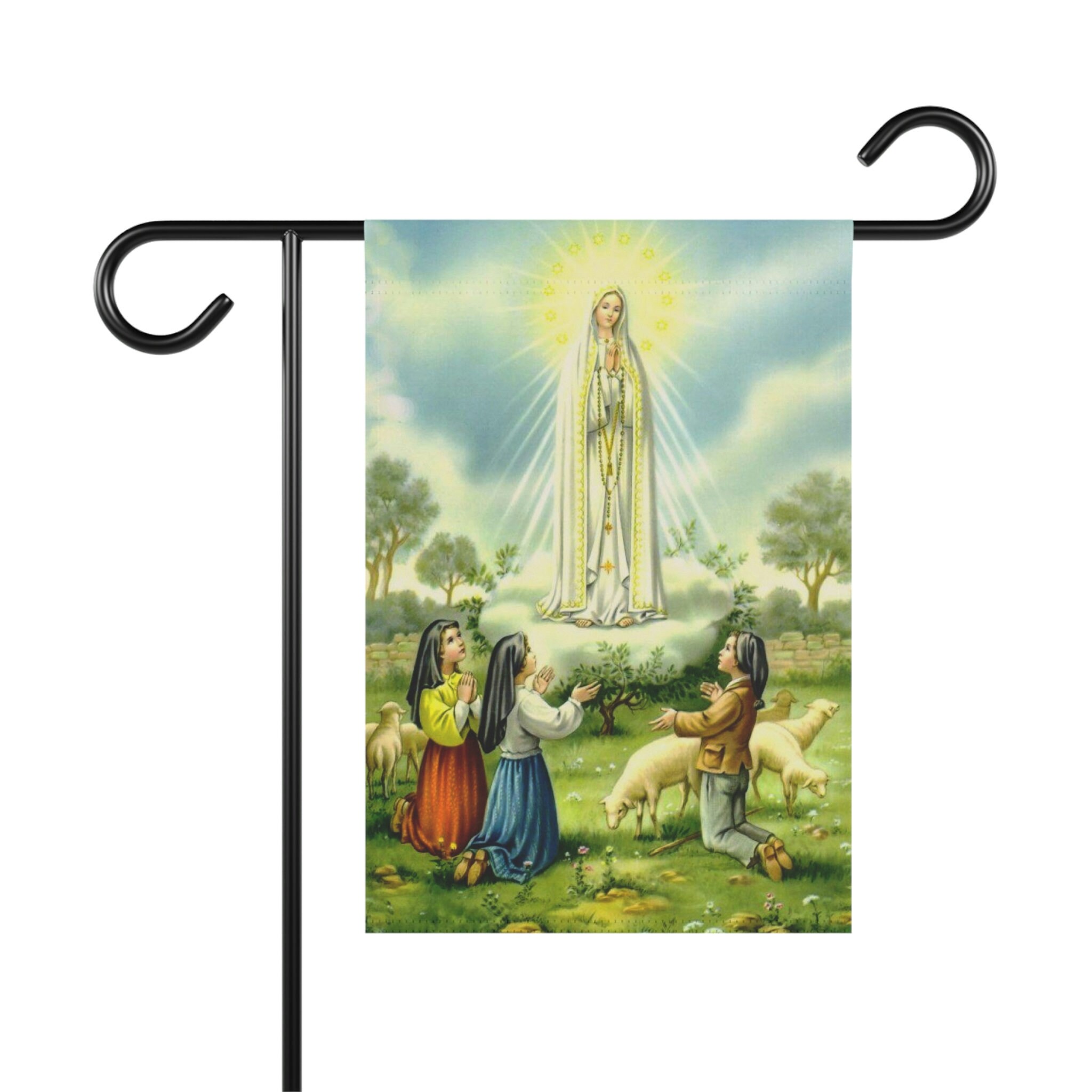 Our Lady of Fatima Garden & House Banner Marian Apparition - Etsy