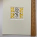 Scream 2 - Two Colour Lino-print by Kathleen Furey - Hand Printed - Etsy