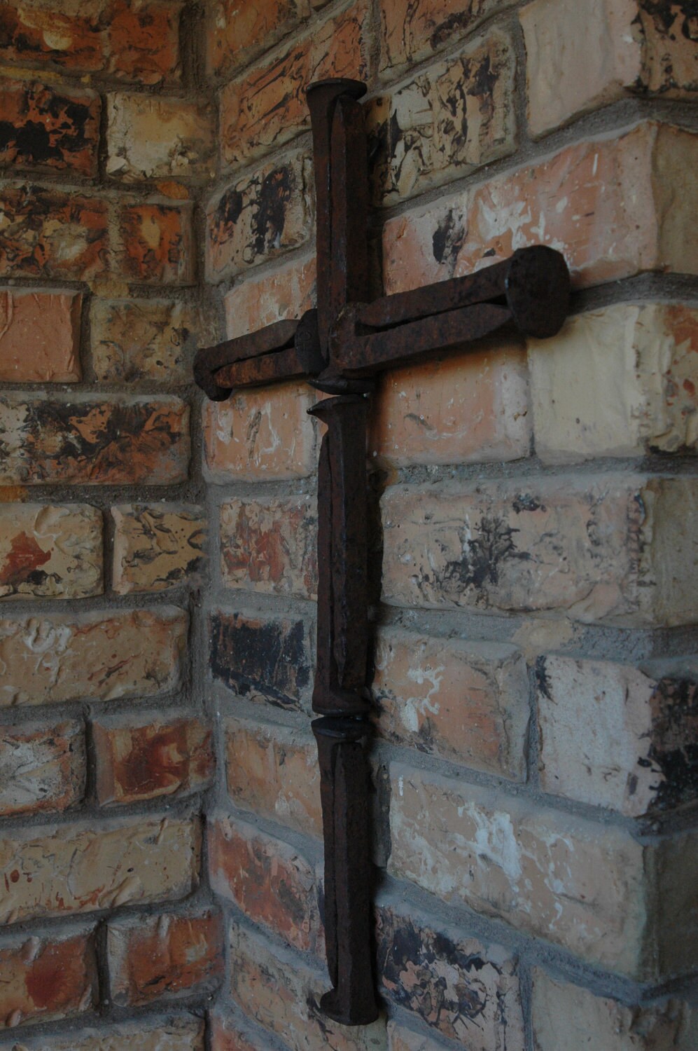 Railroad Spike Cross - Etsy