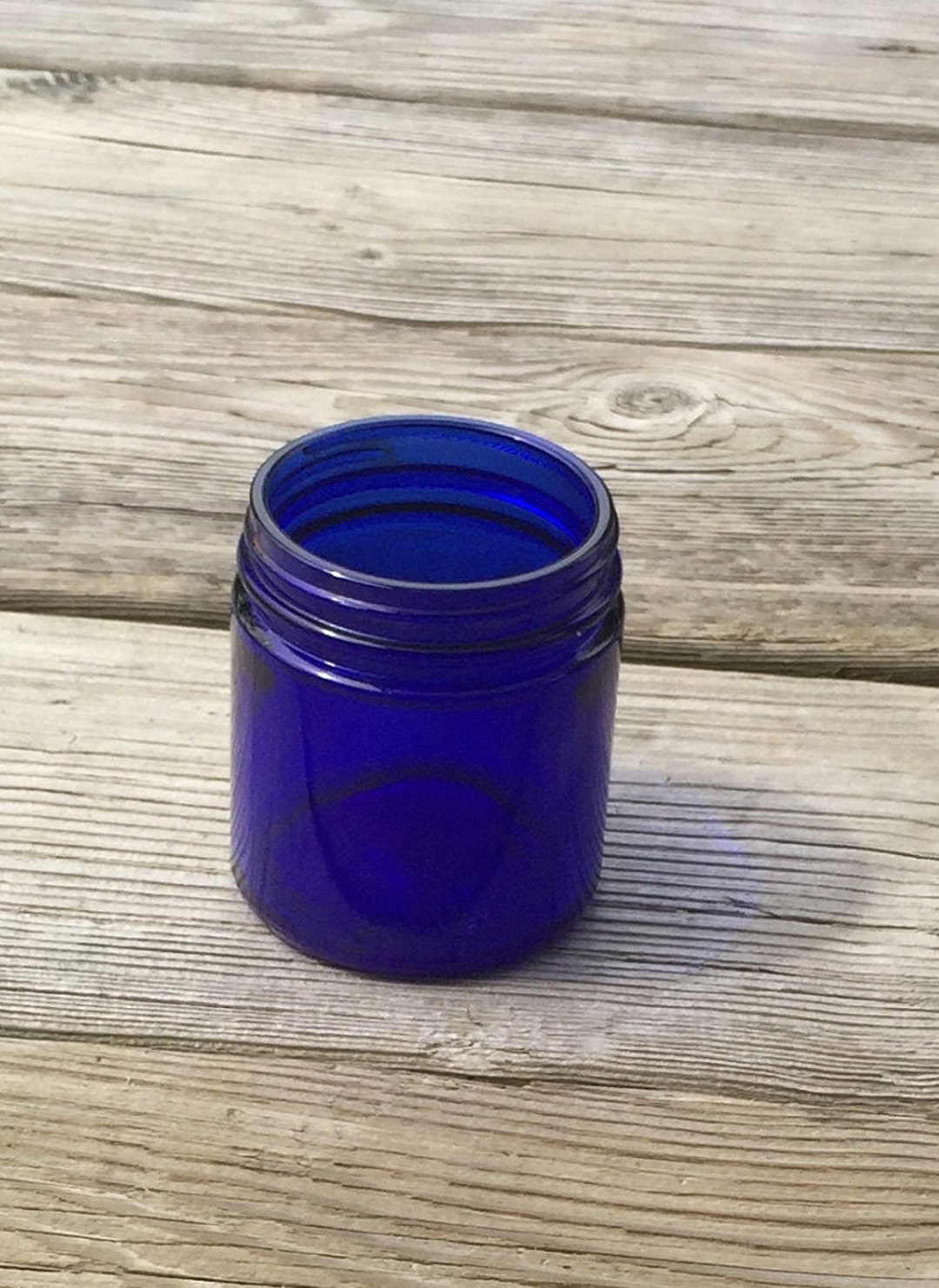 Blue Antique Dominion Glass Jar Collectors Glass Bottle - Etsy