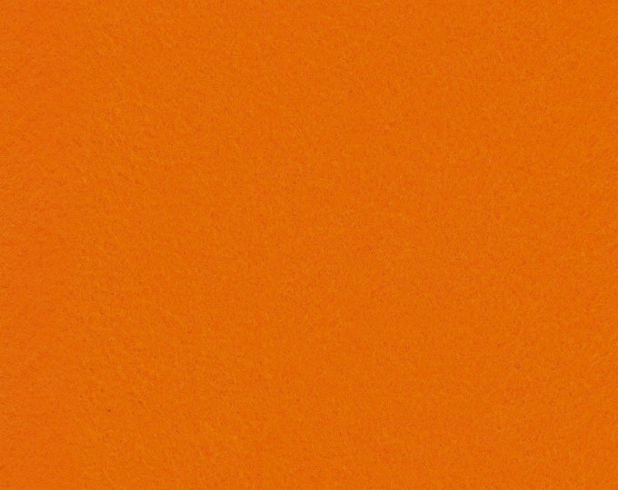 Light Orange Felt, 1 Square Yard, Made From Recycled Plastic Bottles ...