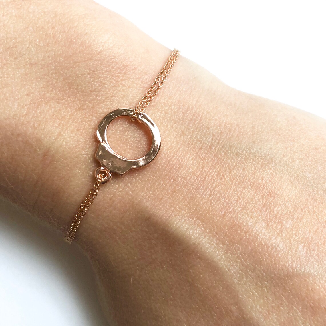 Partners Crime Handcuff Bracelet...silver/gold/rose Gold | Etsy