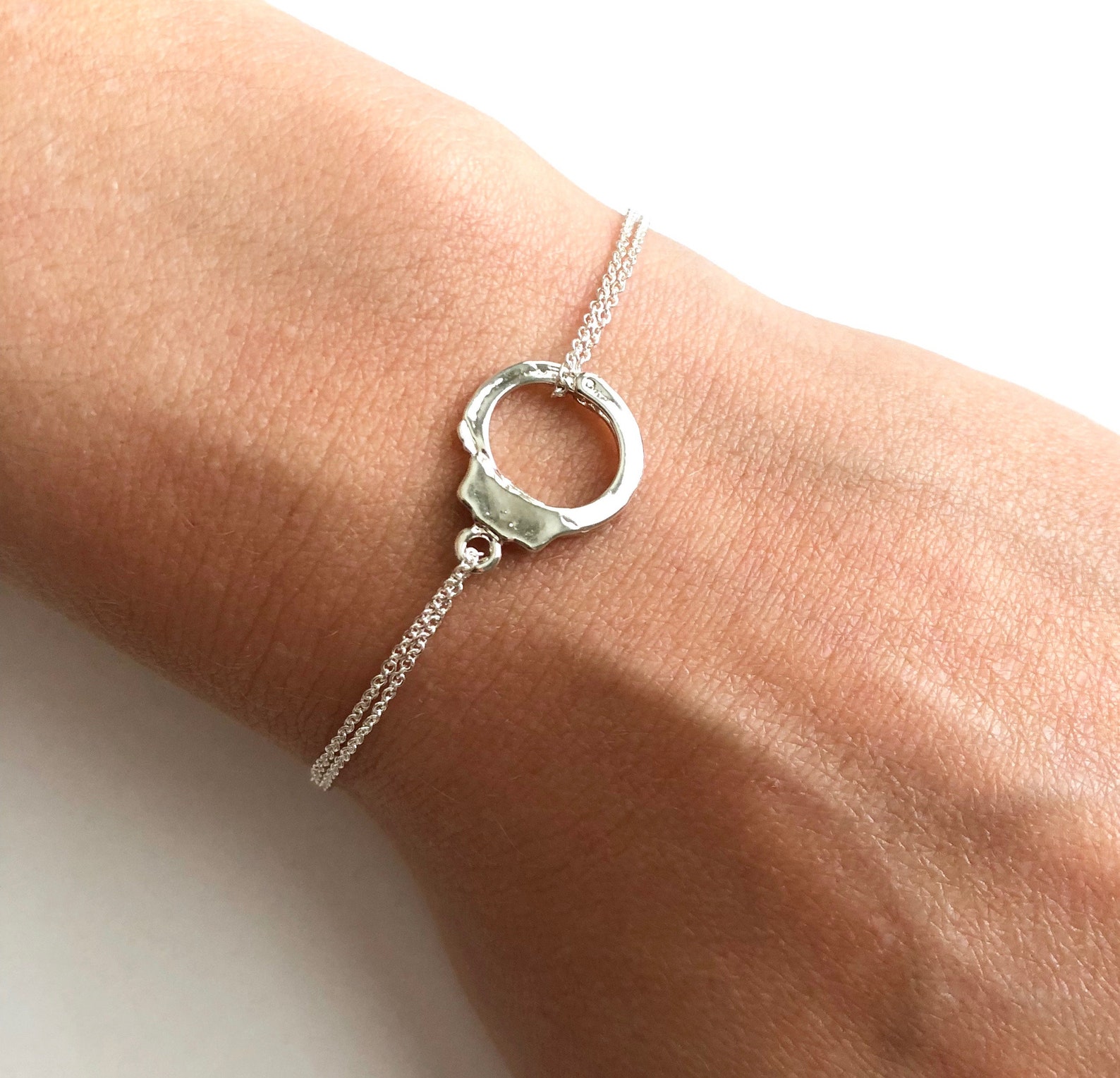 Partners Crime Handcuff Bracelet...silver/gold/rose Gold | Etsy