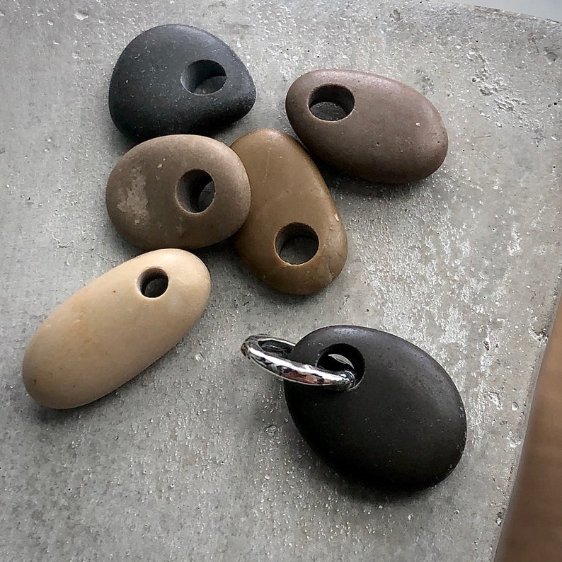 Artisan Collection of Sterling Silver Pendants with Stone | Etsy