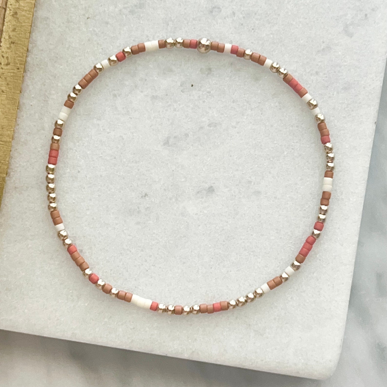 Game Day Stacks…toho Seed Bead and 14kt GF Ball Beaded Stacking ...