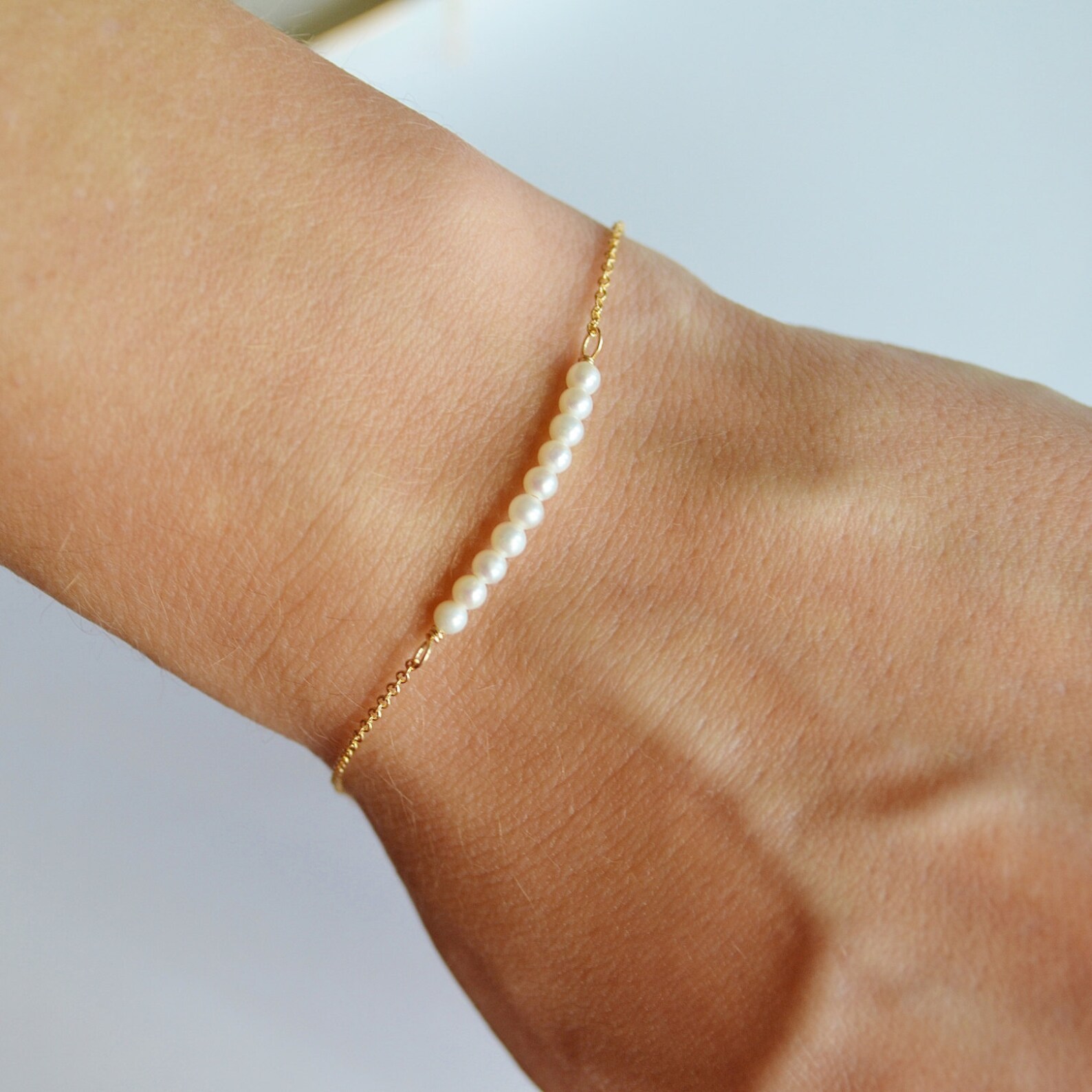 Gemstone Bar Bracelet....birthstone/mother/bridesmaid/sister - Etsy