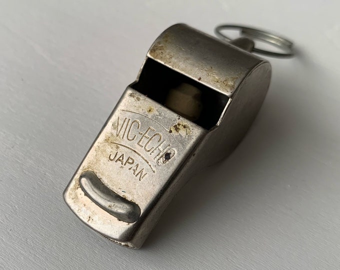 Vintage Metal Whistle - Etsy