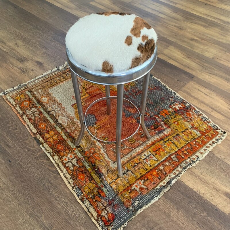 Cowhide Bar Stools - Etsy
