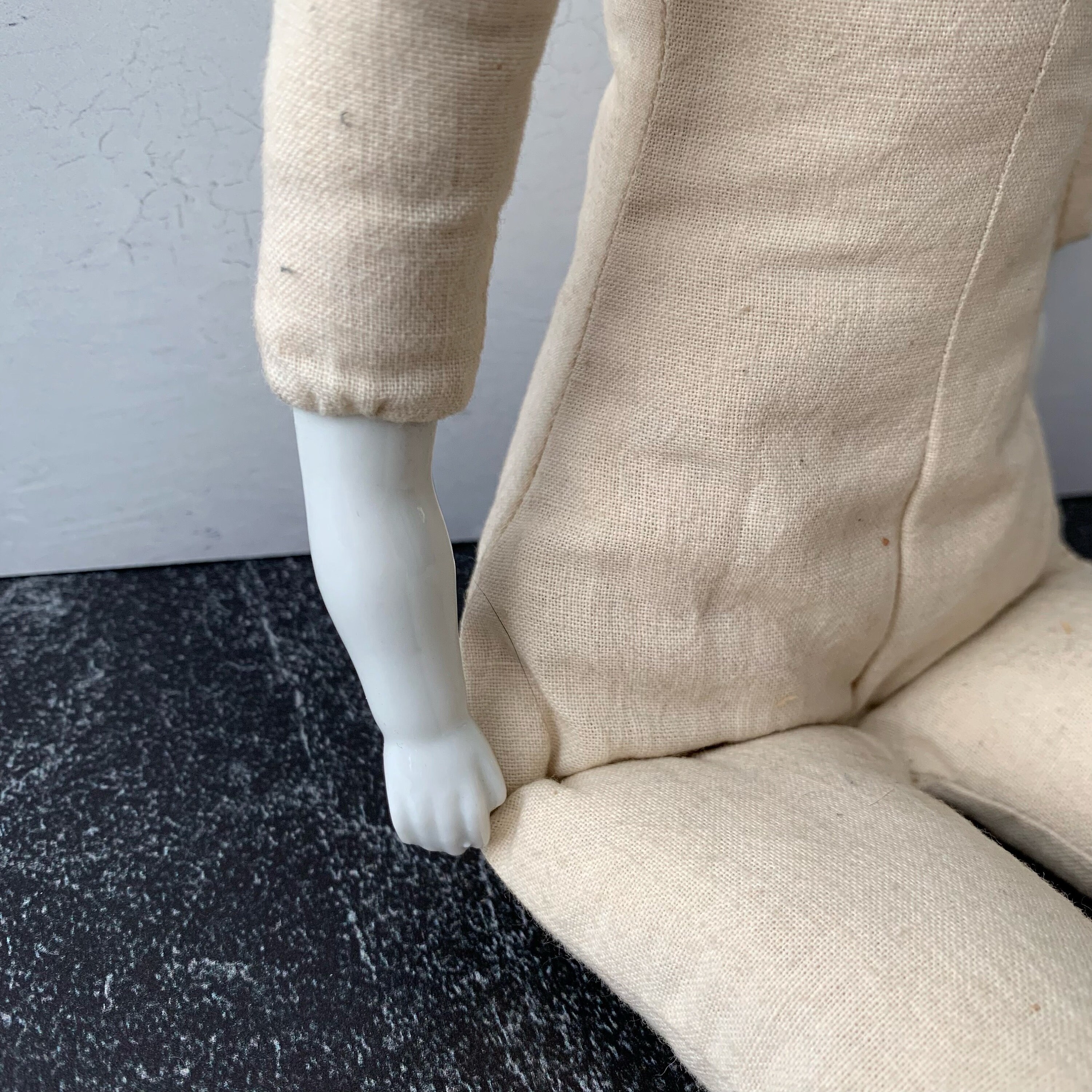 Antique Headless Doll - Etsy