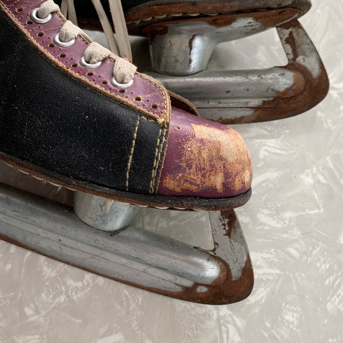 Vintage Ice Skates Winter Decor | Etsy