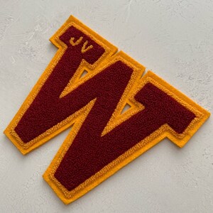 Vintage School Letter W - Etsy