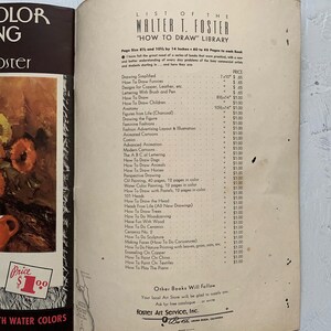 Vintage Oil Painting Art Book by Walter T. Foster - Etsy