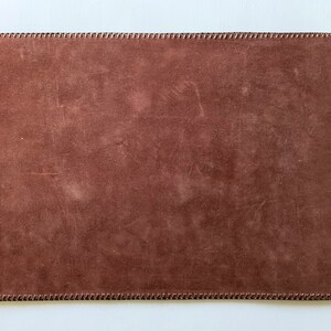 Tooled Leather Mat Vintage Craft - Etsy