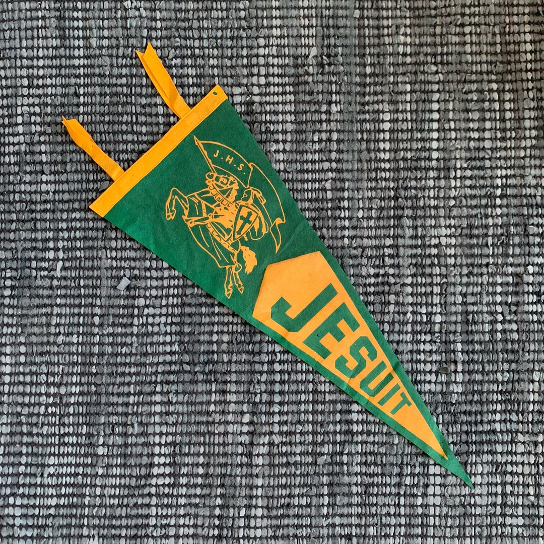 Vintage Pennant Jesuit High School - Etsy