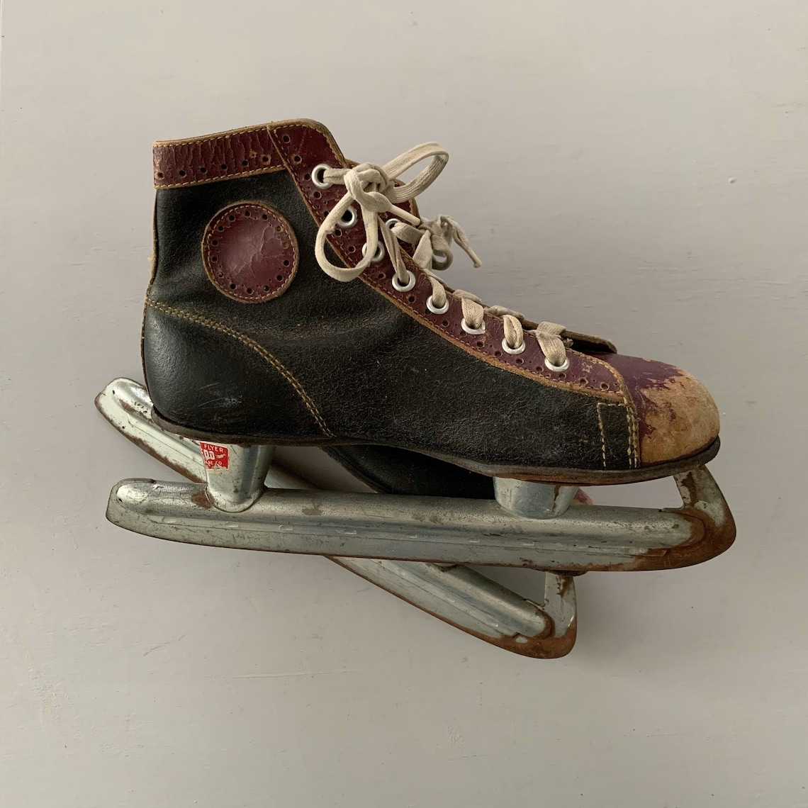 Vintage Ice Skates Winter Decor - Etsy