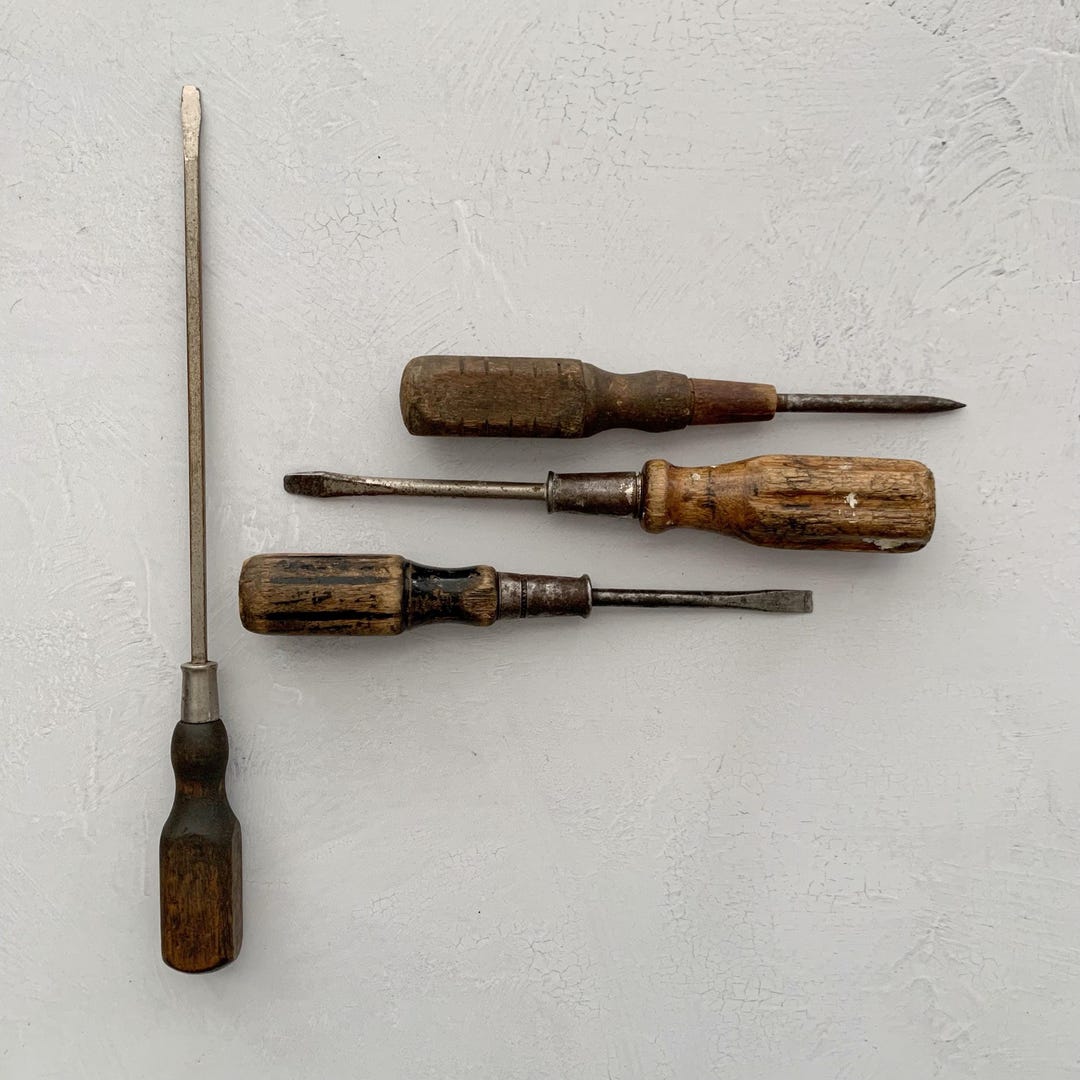 Vintage Screwdrivers Lot of 4 - Etsy