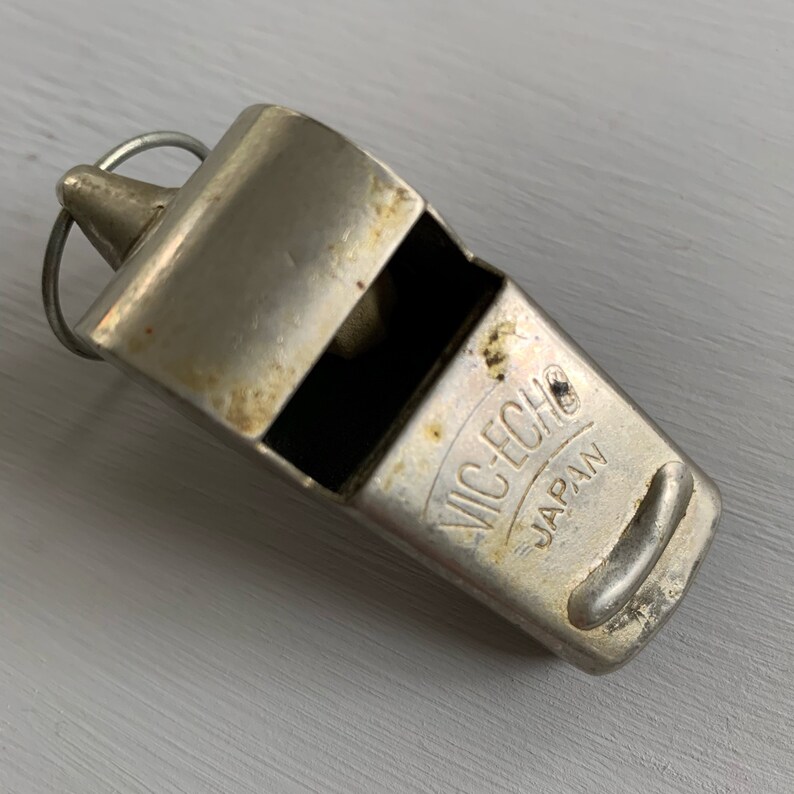 Vintage Metal Whistle | Etsy
