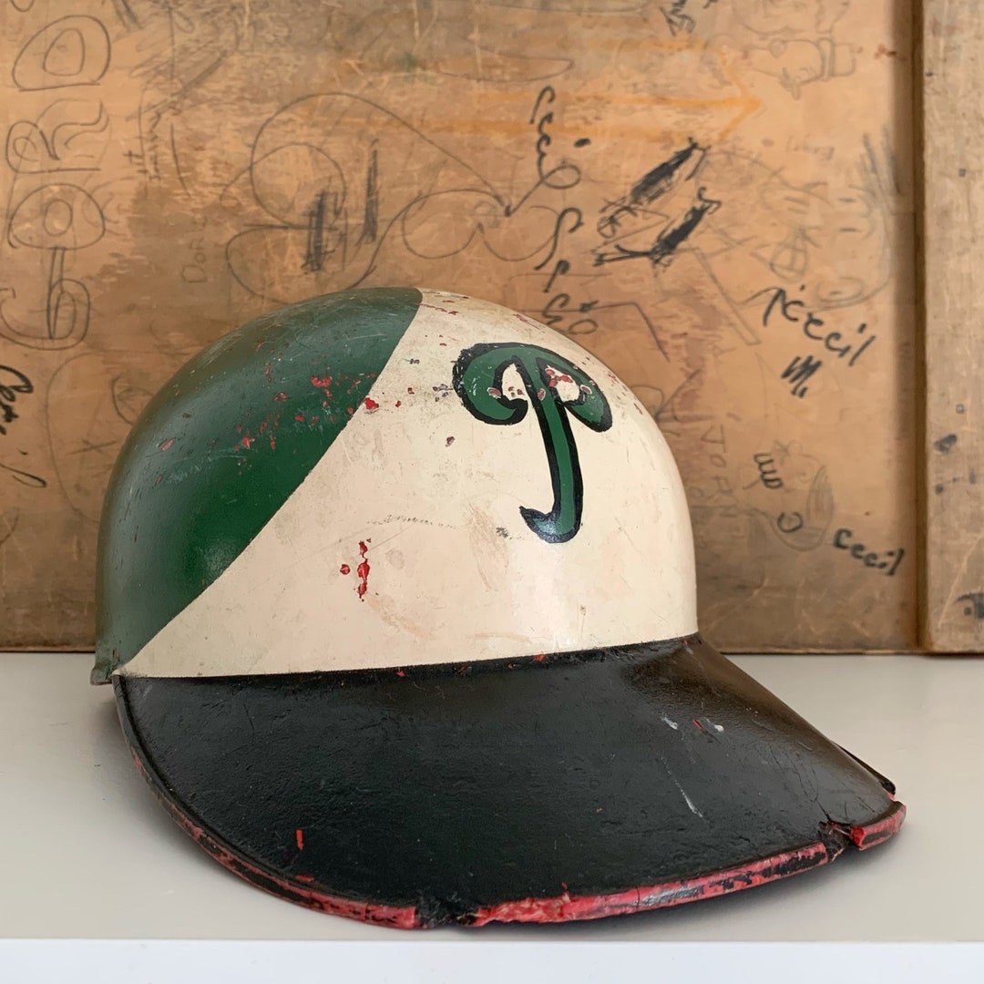 Vintage Baseball Helmet - Etsy