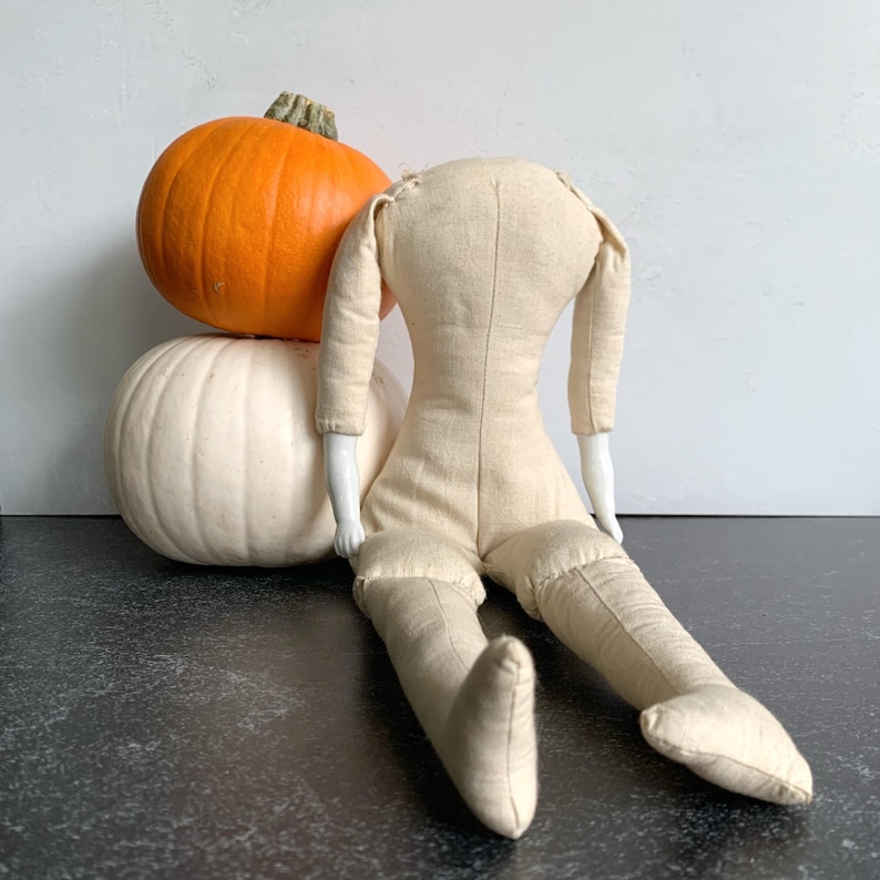 Antique Headless Doll - Etsy
