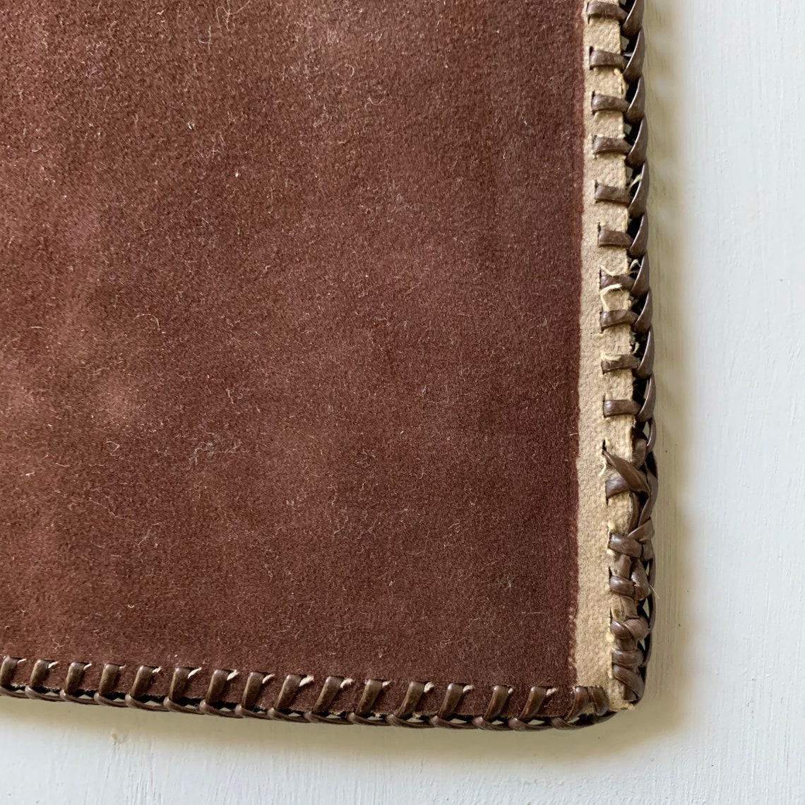 Tooled Leather Mat Vintage Craft - Etsy