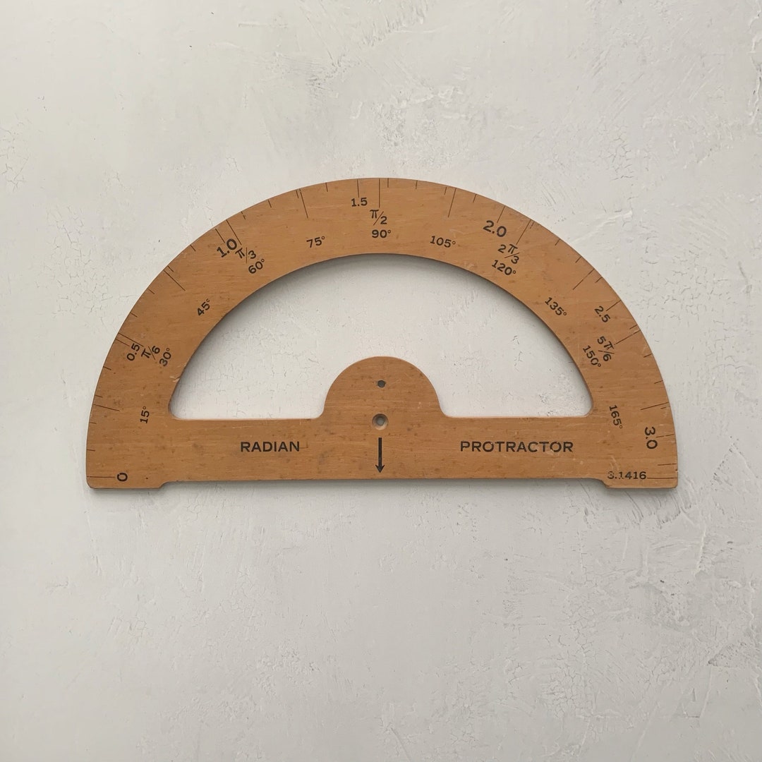 Vintage Protractor - Etsy