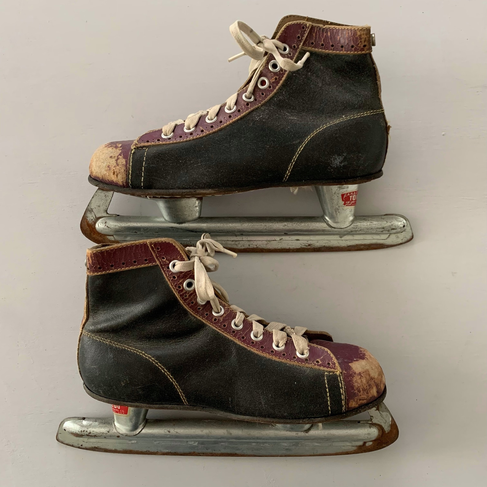 Vintage Ice Skates Winter Decor - Etsy