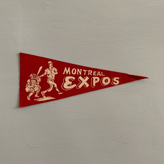 Montreal Expos Vintage Mini Pennant - Etsy